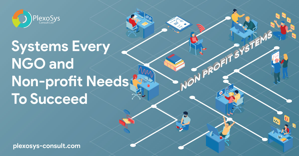 Systems Every NGO and Non-profit Needs To Succeed - PlexoSys